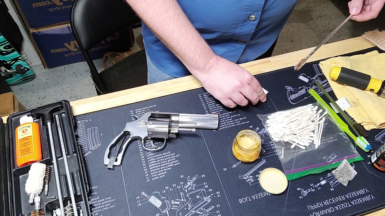 How to Clean and Lubricate a Revolver - YouTube