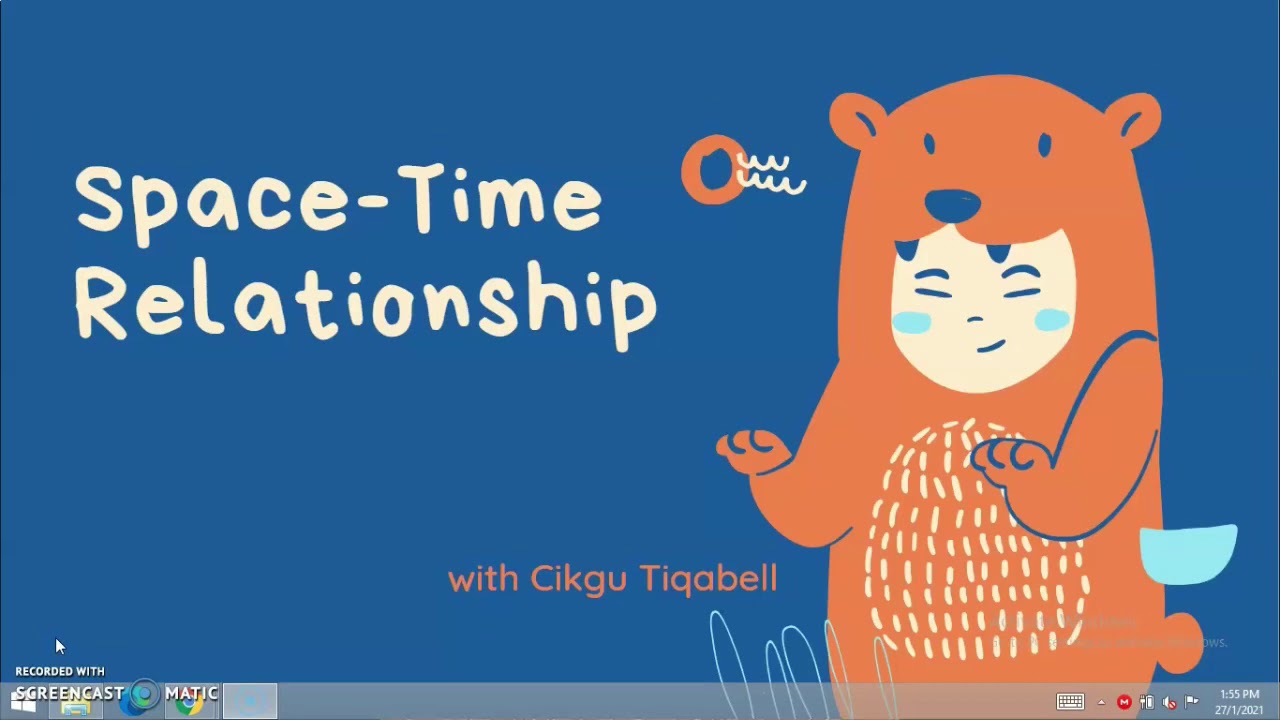 Science Year 4 UNIT 1 Scientific Skills : Space-Time Relationship - YouTube