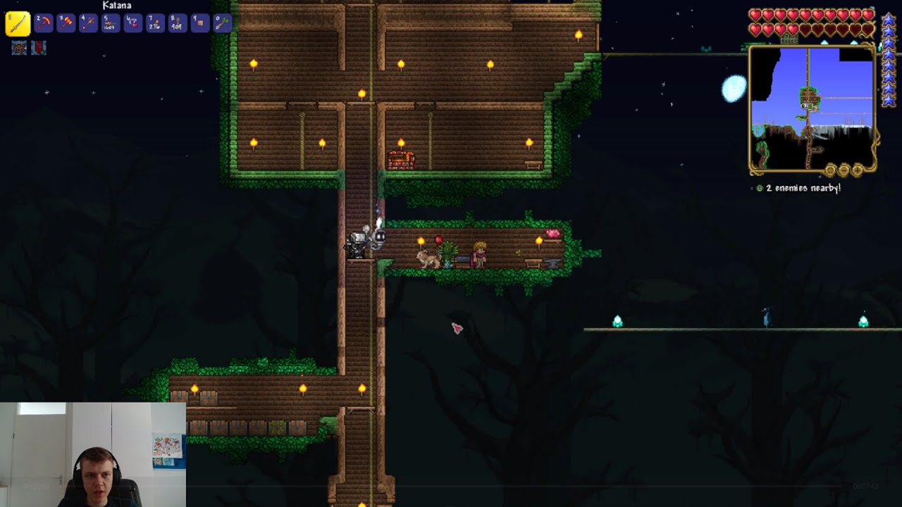 switching to hard mode I Terraria Public Server (Part 5) - YouTube