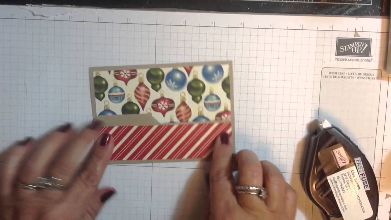 Stampin Up Christmas 2015 Home For Christmas Gift Card Holder YouTube stampin-up-christmas-2015-home-for-christmas-gift-card-holder-youtube