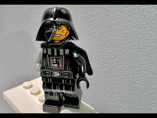 Darth Vader Sem Mascara Lego