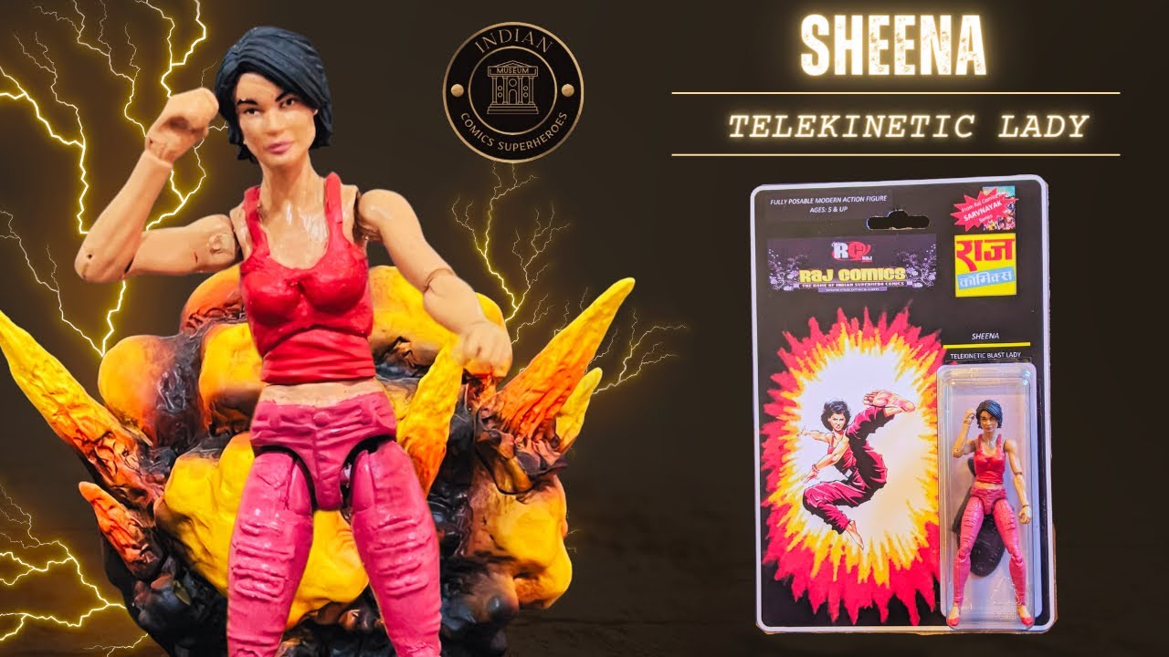 Sheena | Raj Comics | Parmanu | Custom Action Figure | 1 Minute Brief ...