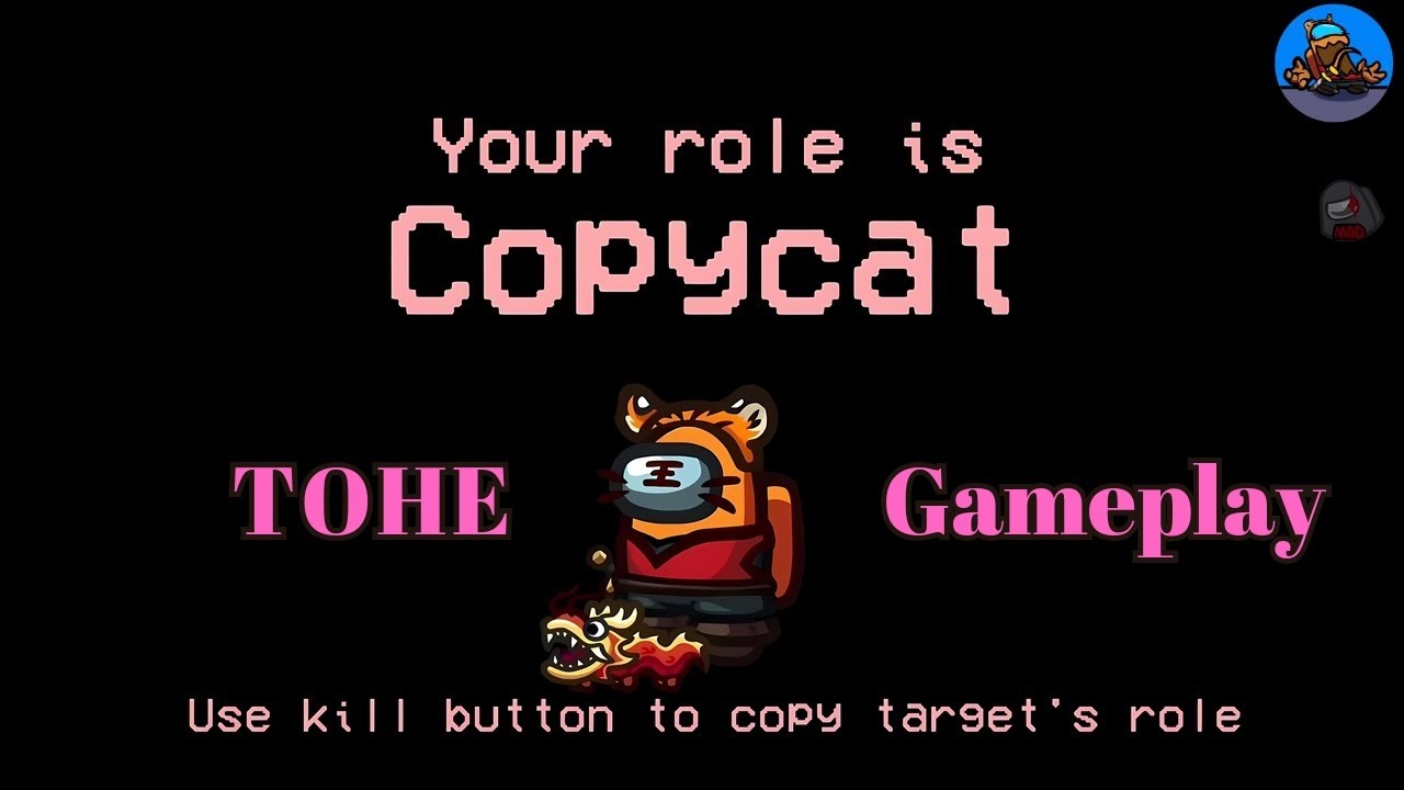 Copycat Role - 1000 IQ Gameplay - Among us Town of Host Enhanced Mod ...