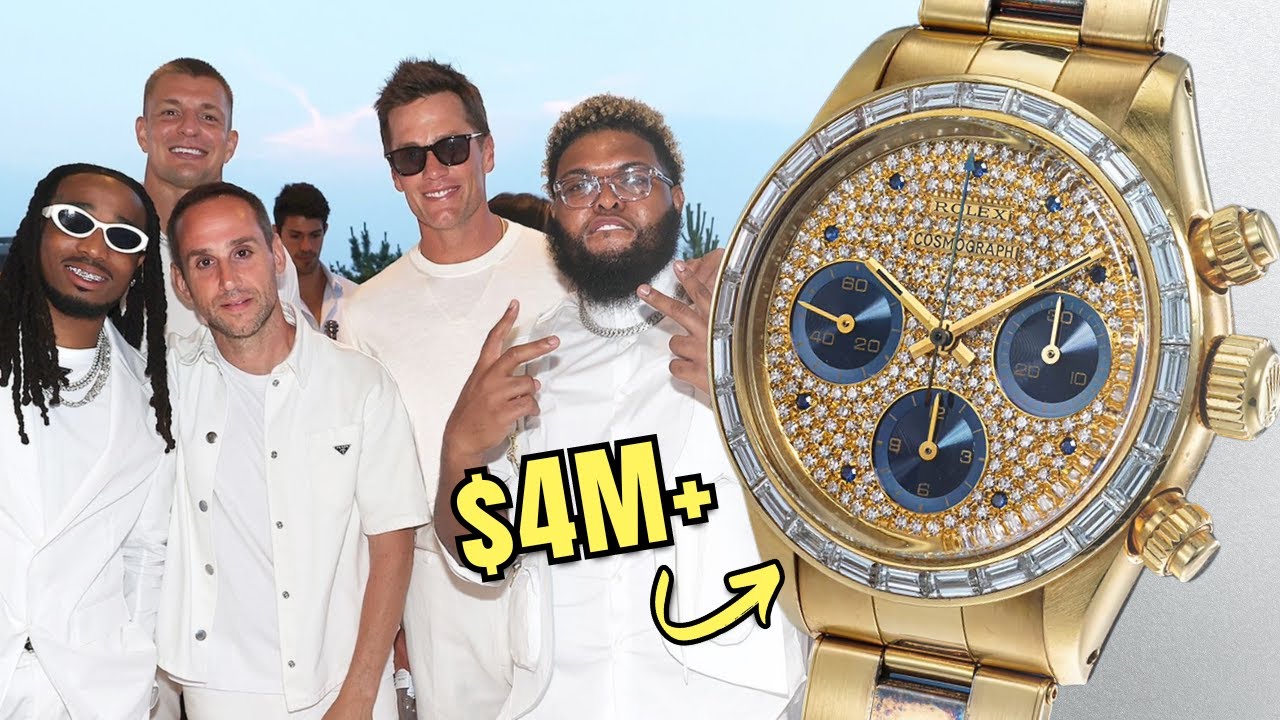 INSANE Watches Spotted At Michael Rubin's White Party - YouTube