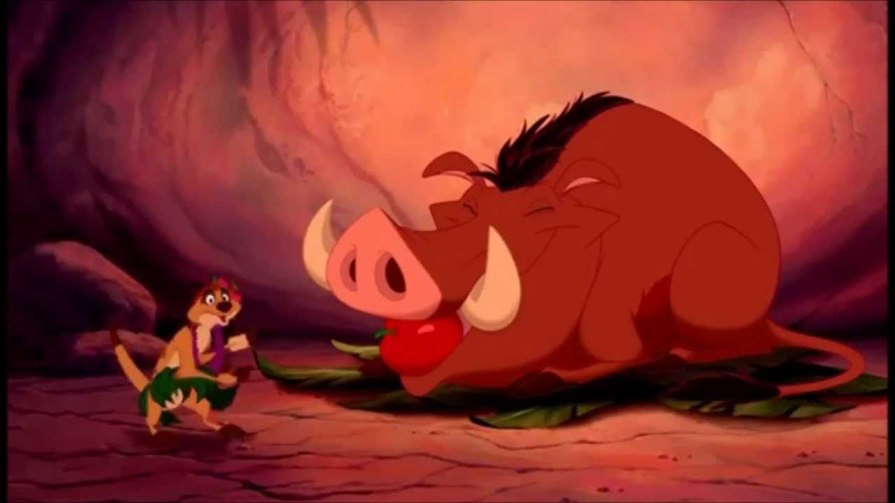 Timon y Pumba - baile hula hula (audio latino) - YouTube