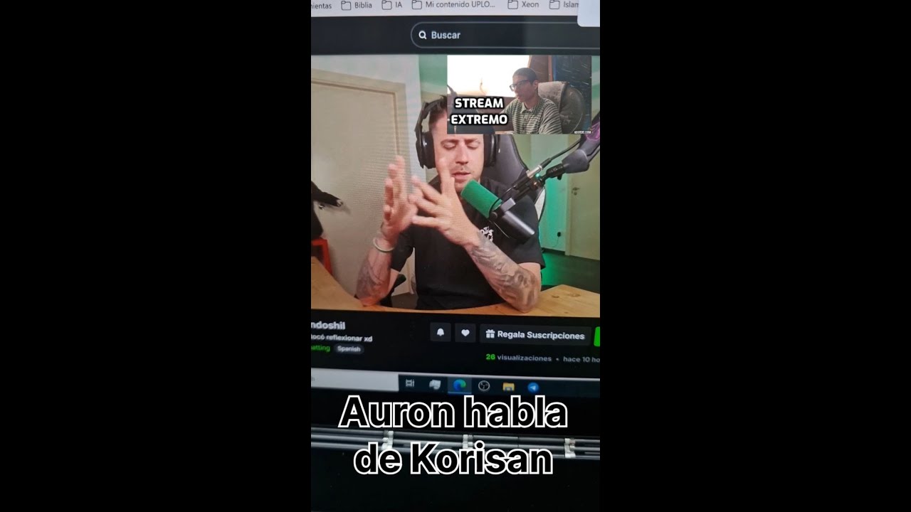 Auron Play habla de Korisan, el streamer peruano que vive en un cerro ...