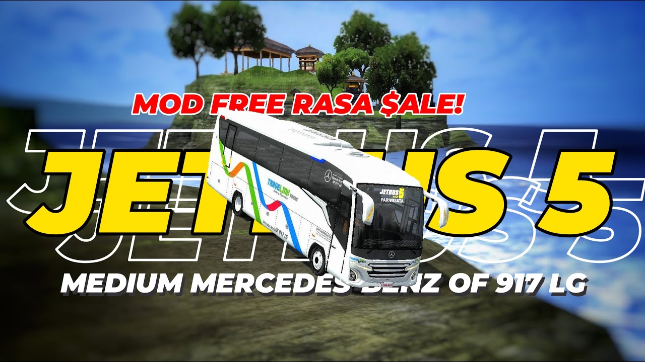 MOD JETBUS 5 Medium Free rasa Sale di BUSSID! - YouTube