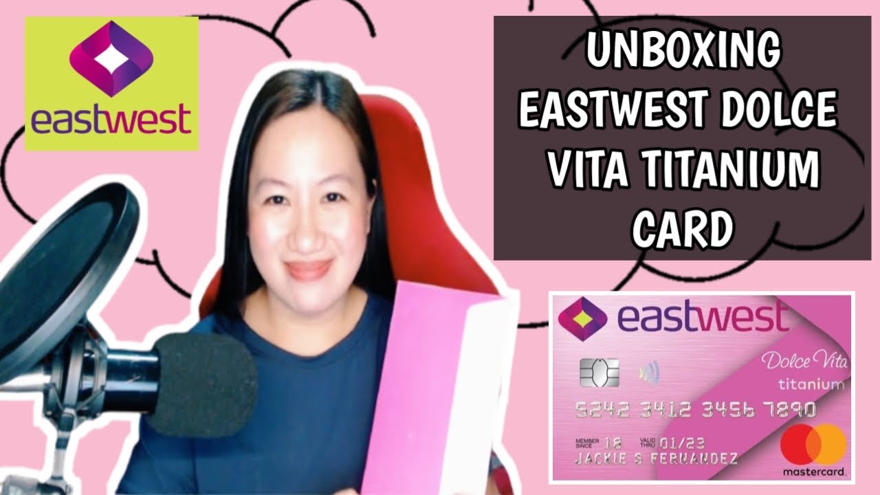 UNBOXING EASTWEST DOLCE VITA TITANIUM CARD - YouTube