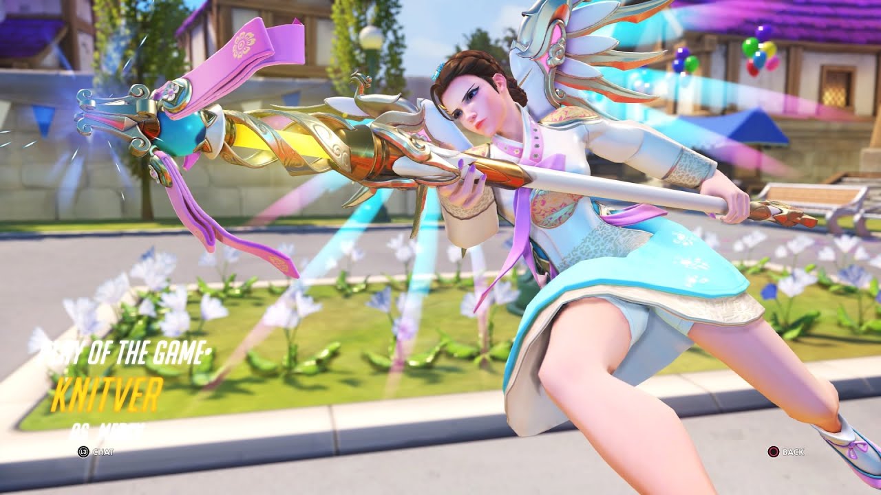 Mercy Seolbim Overwatch X Not An Angel MV - YouTube