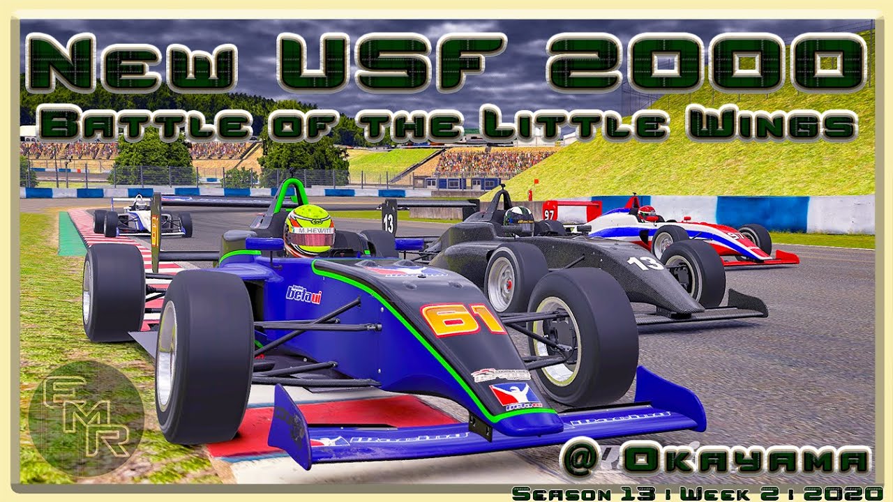 Great New Car - USF 2000 - iRacing - Wk 13 @ Okayama - YouTube