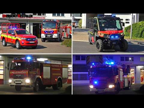 [NEUFAHRZEUGE 🚒] - FEUERWEHR TROISDORF - verschiedene EINSATZFAHRTEN