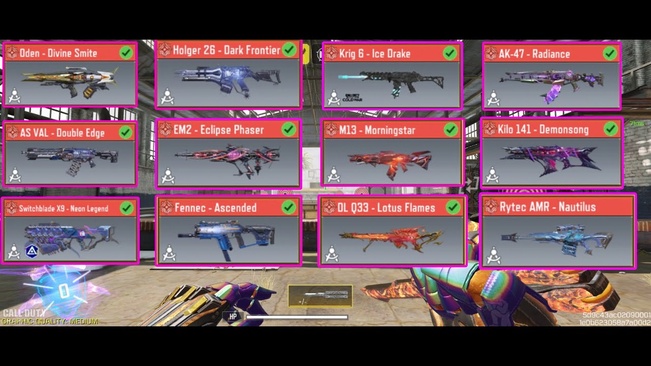 Best of Gun Inspection MYTHIC SKIN 12, No.5 - YouTube