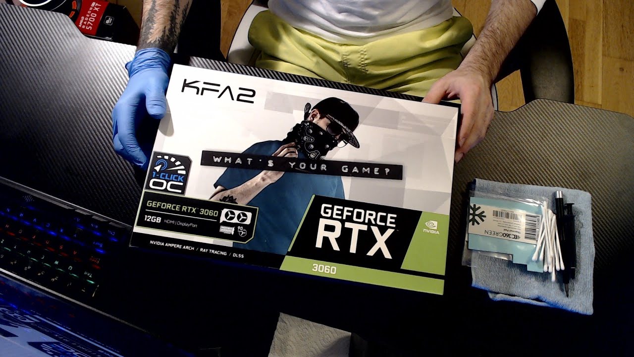 Disassembly & repaste RTX 3060 12gb KFA2 (galax) 10c drop in ...