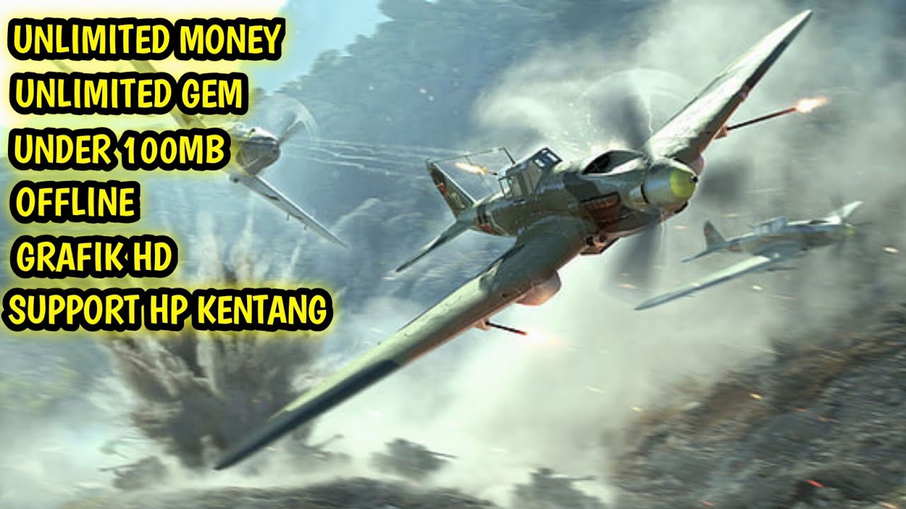KAMIKAZE!!! Game Perang Udara Cuma 70mb, Offline, Grafik Hd, Mod Apk ...