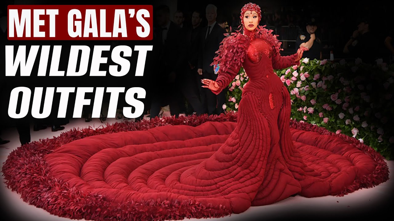 Met Gala Most Shocking Outfits! When Fashion Went Wild - YouTube