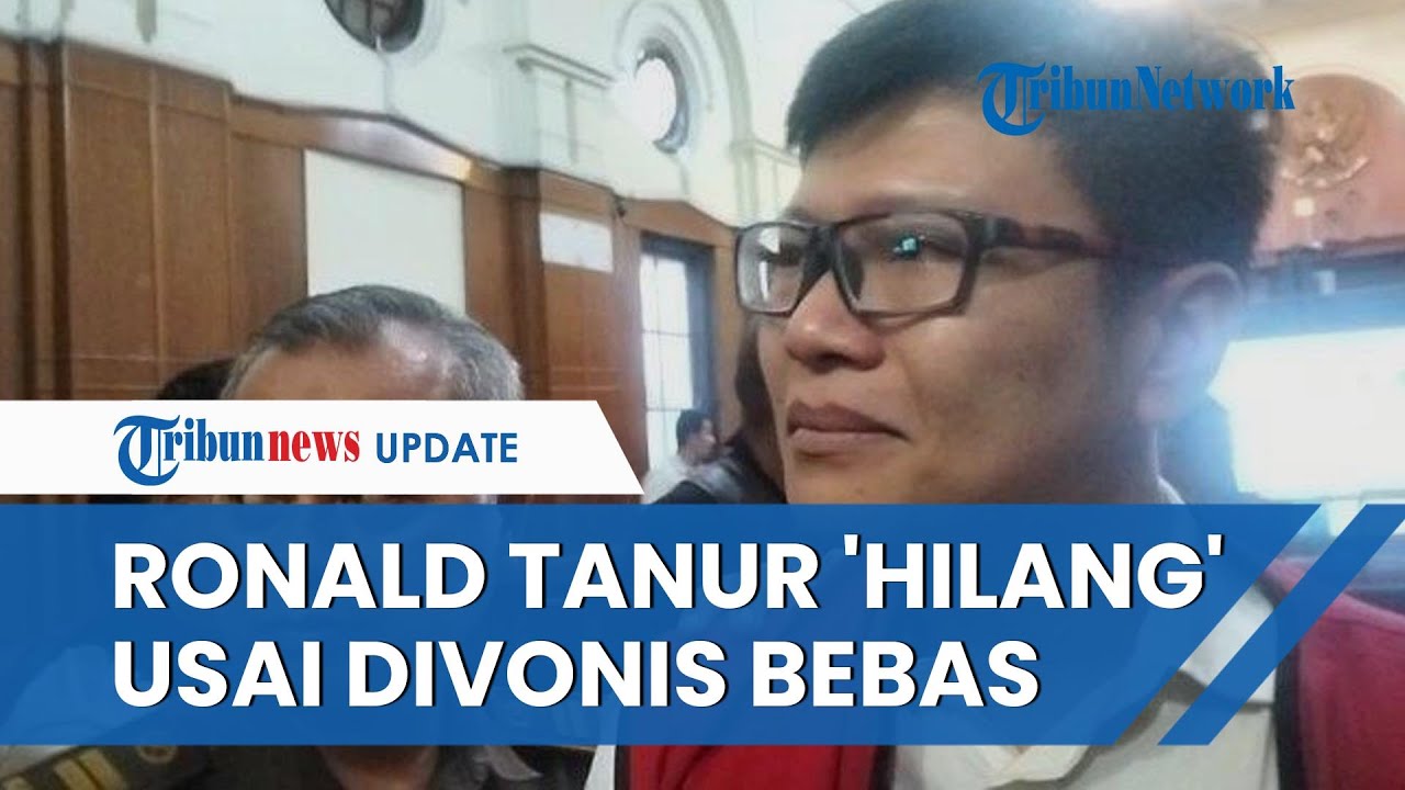 Keberadaan Ronald Tanur Pembunuh Pacar Jadi Misteri usai Divonis Bebas ...