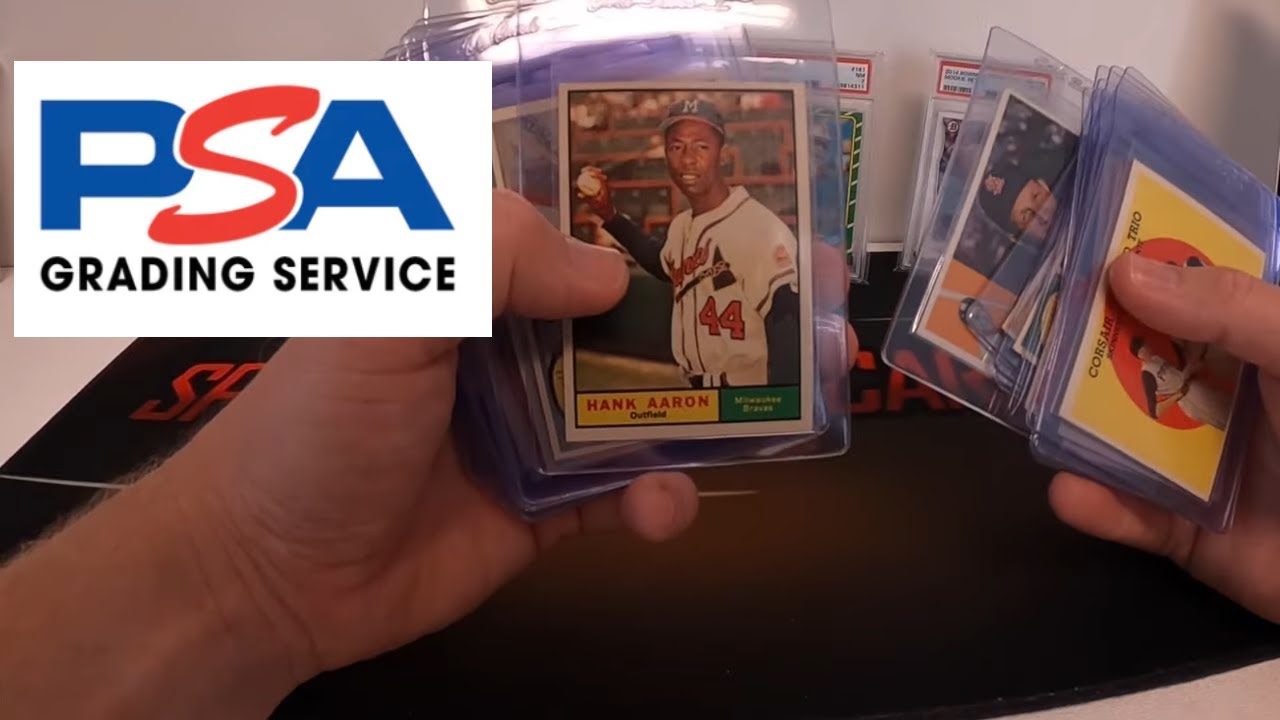 Vintage Baseball Card PSA Submission - YouTube