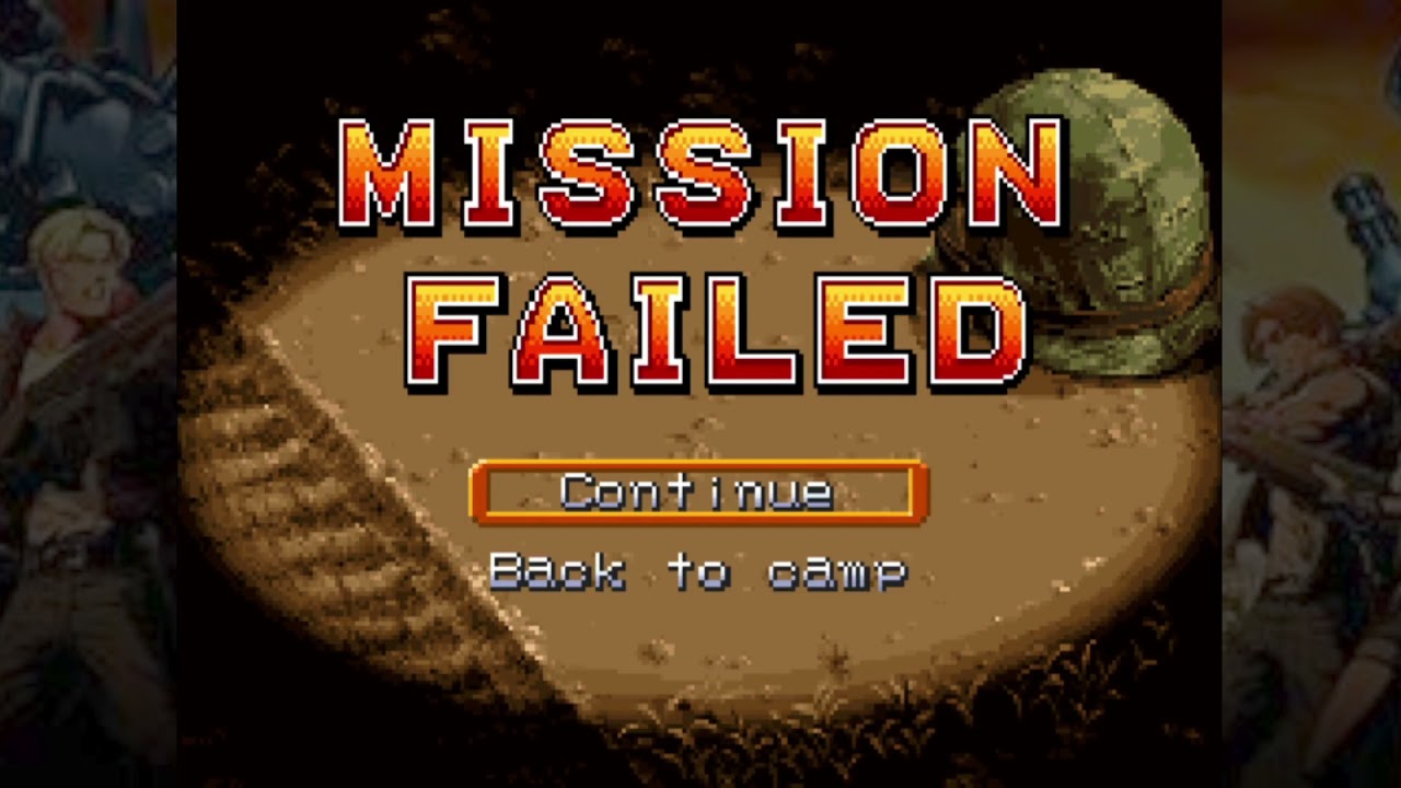 Metal Slug Advance - Game Over (GBA) - YouTube