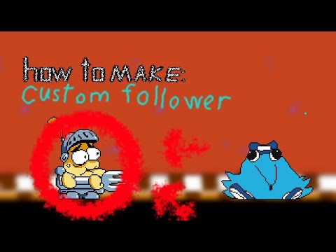 How to make: custom follower in PTUCE - YouTube