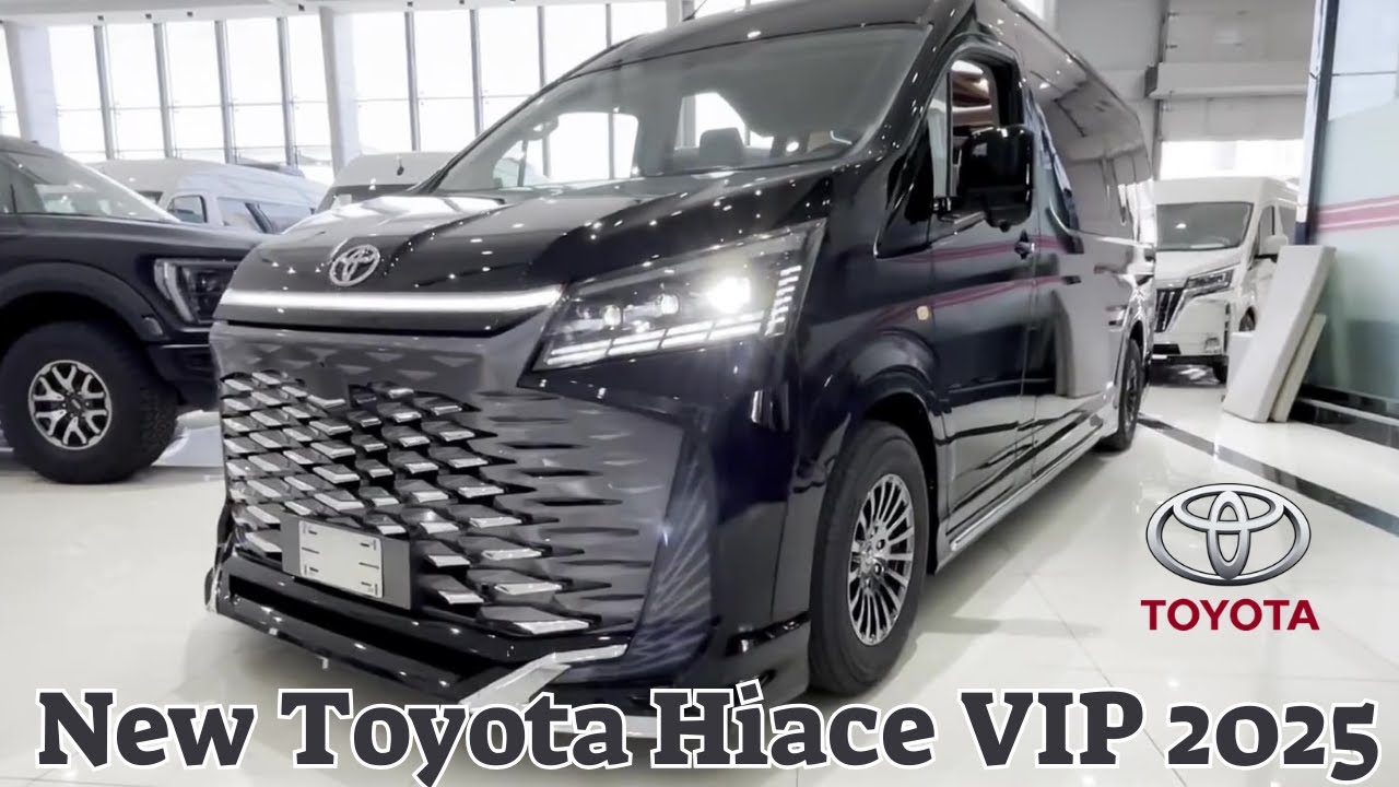 Avant-garde Design Style | New Toyota Hiace VIP 2025 - YouTube