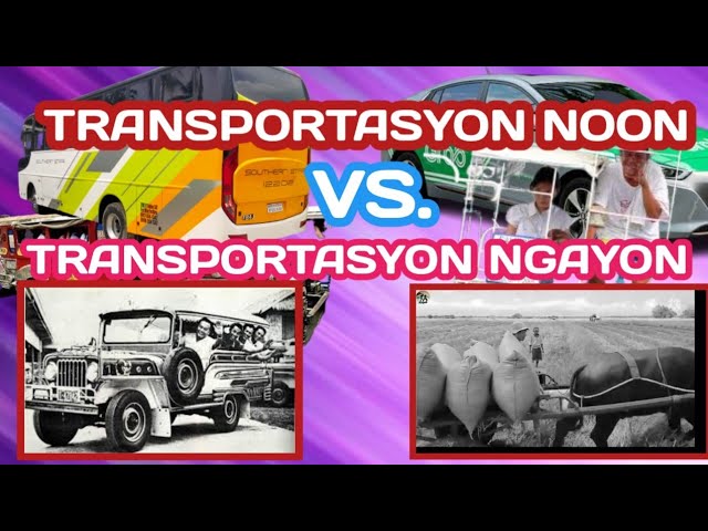 Transportasyon Sa Pilipinas