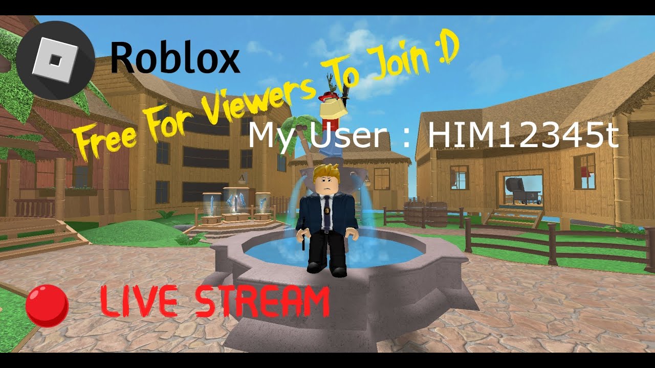 🔴Roblox/mm2/User:HIM12345t/Streaming - YouTube