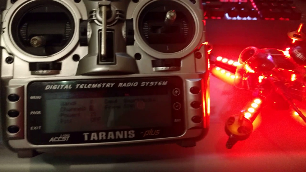 Betaflight LED colour change based on VTX frequency or PWM value - YouTube