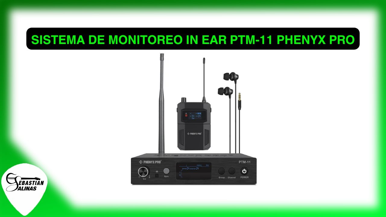 Sistema de monitoreo In Ear: Phenyx Pro PTM-11 Unboxing - YouTube
