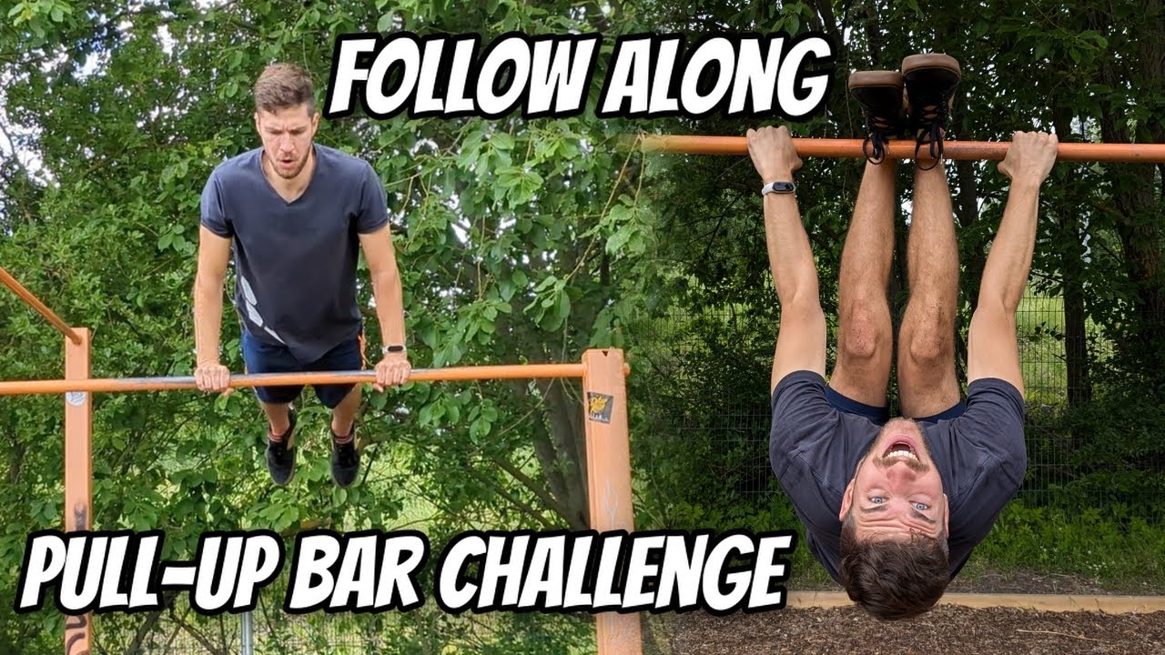 Pull-Up Bar Workout Challenge | 10 Exercises to Master the Muscle Up ...