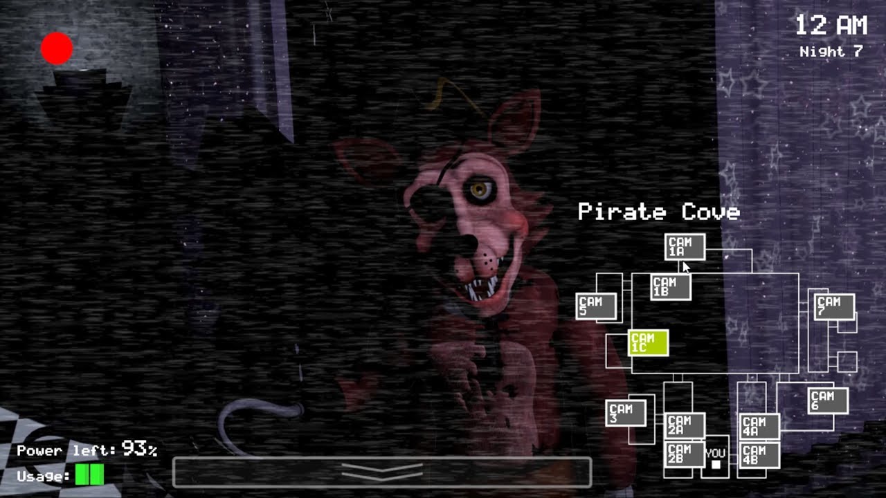 I made Foxy more creepy in FNaF 1! Vintage Foxy! (FNaF 1 Mods) - YouTube