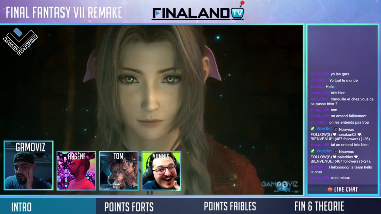 Au Coin du Square #1 | Spécial Final Fantasy VII Remake (Spoil) - YouTube