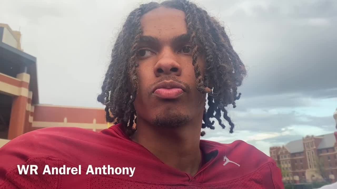 OU’s Andrel Anthony on becoming playmaker at WR: "I've whole-heartedly ...