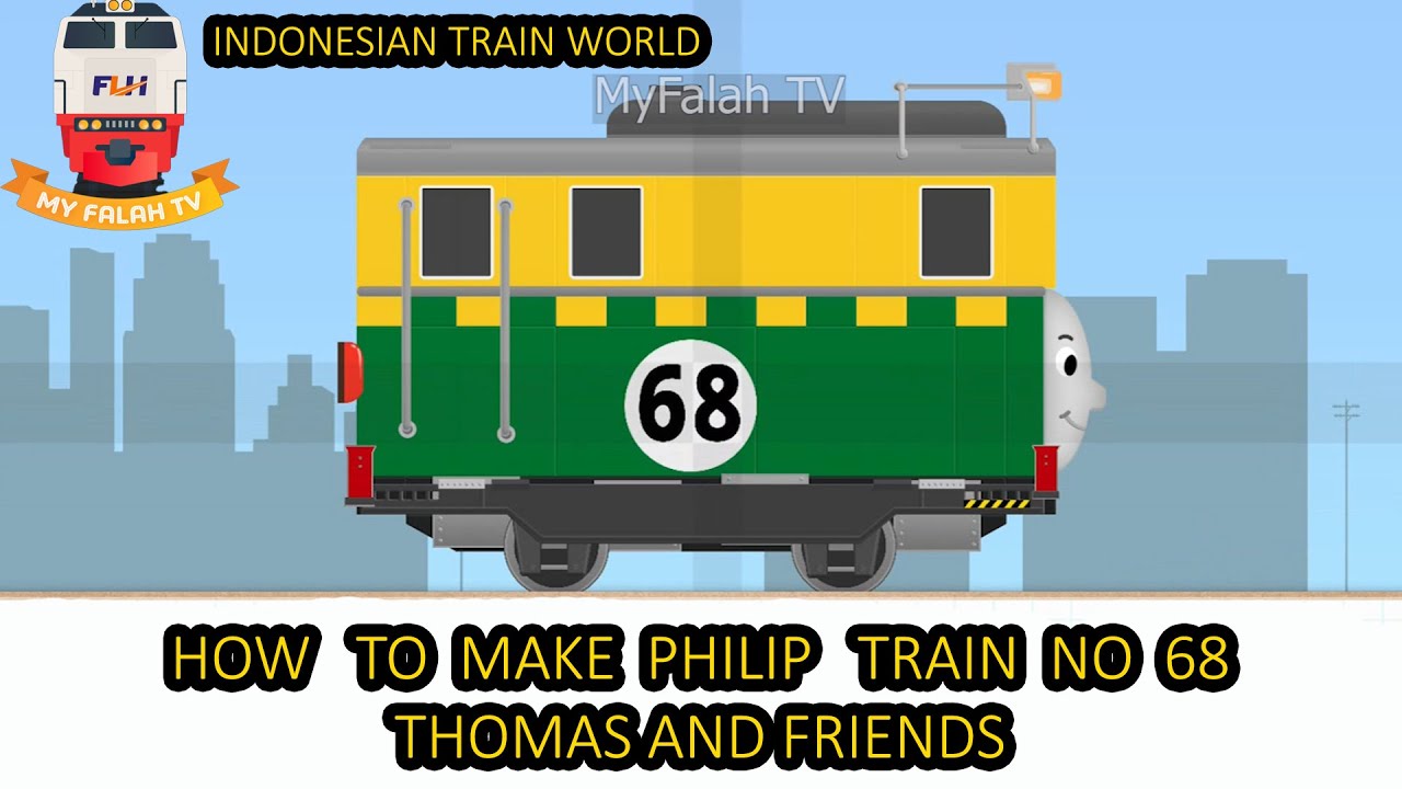 Membuat Kereta Api Philip No. 68 - Thomas and Friends di Labo Brick ...