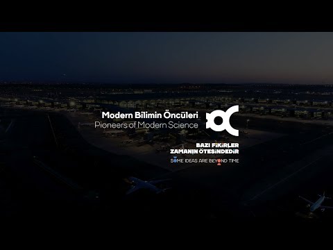 Modern Bilimin Öncüleri Sergi Kurulumu