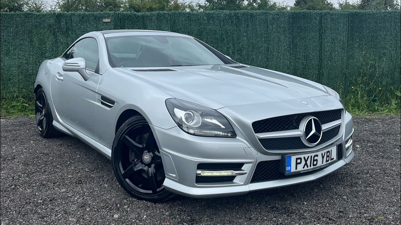 2016 MERCEDES BENZ SLK 250D AMG SPORT - YouTube
