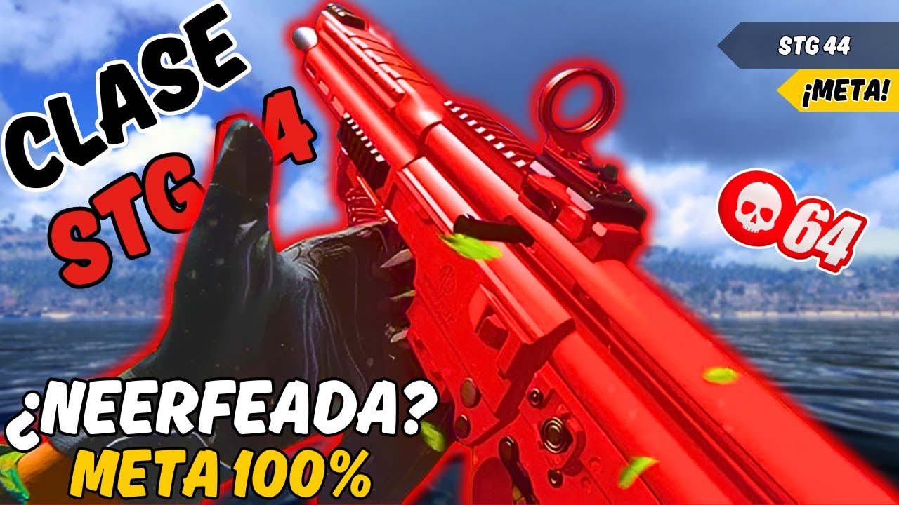 LA STG 44 *NERFEADA* ES EL META ABSOLUTO EN WARZONE | MEJOR CLASE STG ...