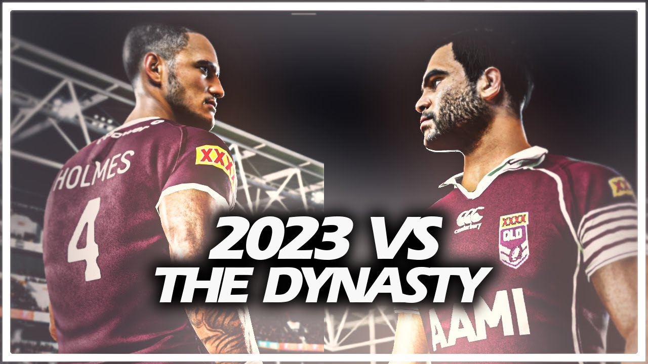 THE QLD DYNASTY VS THE 2023 MAROONS 🔥 - YouTube