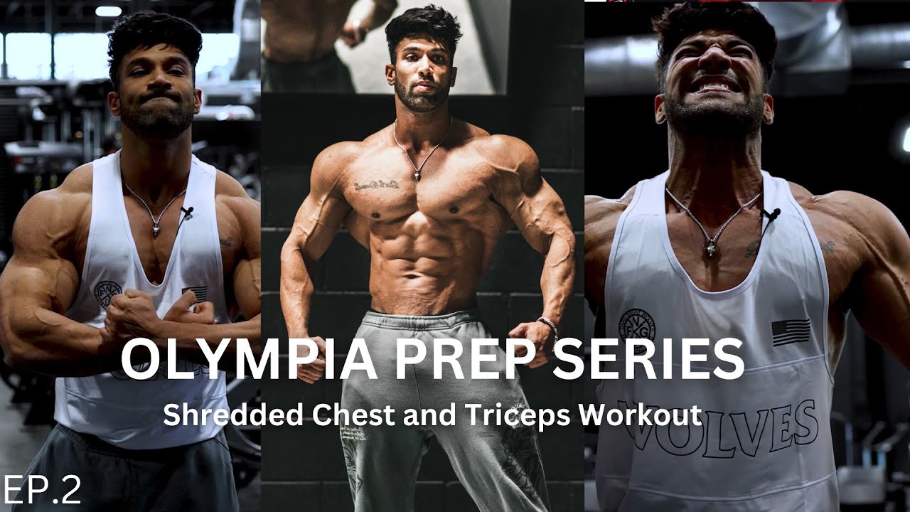 Full Chest and Triceps Workout | Olympia Prep Series Ep. 2 - YouTube