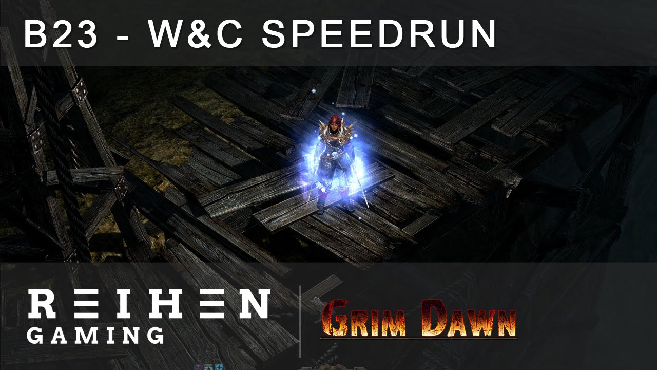 Grim Dawn - Build 23 - Warden and Cronley Speedrun [1440p] - YouTube