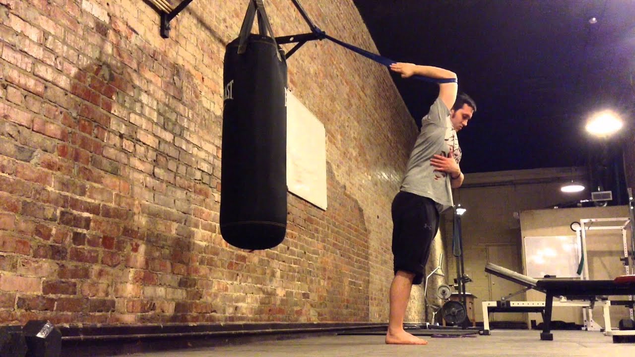 Banded Overhead Distraction with External Rotation Bias - YouTube