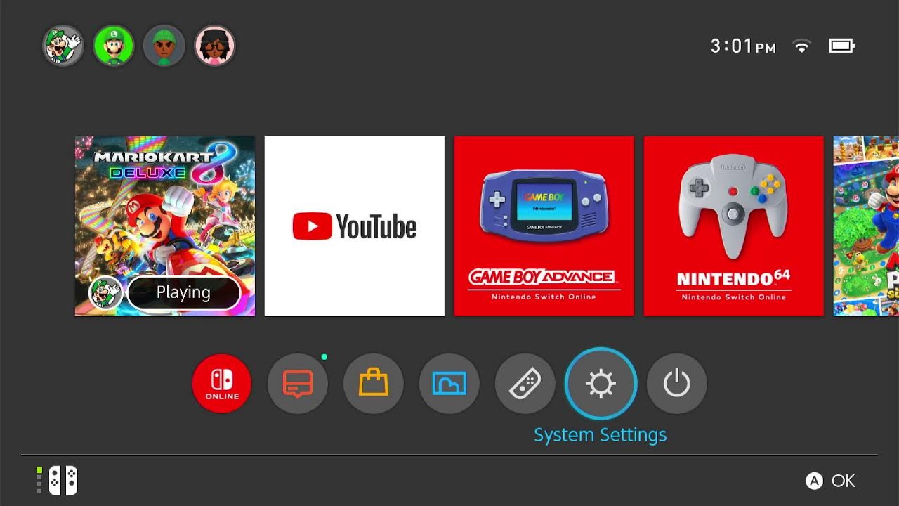 Switch test stream - YouTube