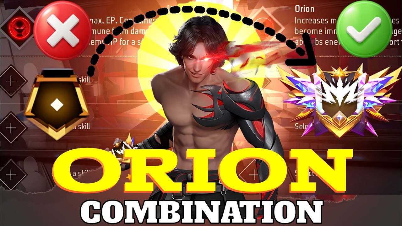 Power of ORION ☠️😈|| Orion character combination - YouTube