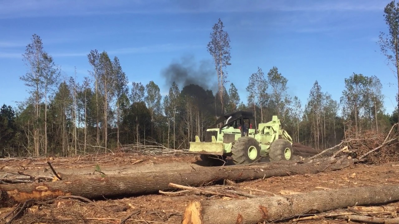 Tree Farmer C6D grapple skidder - YouTube