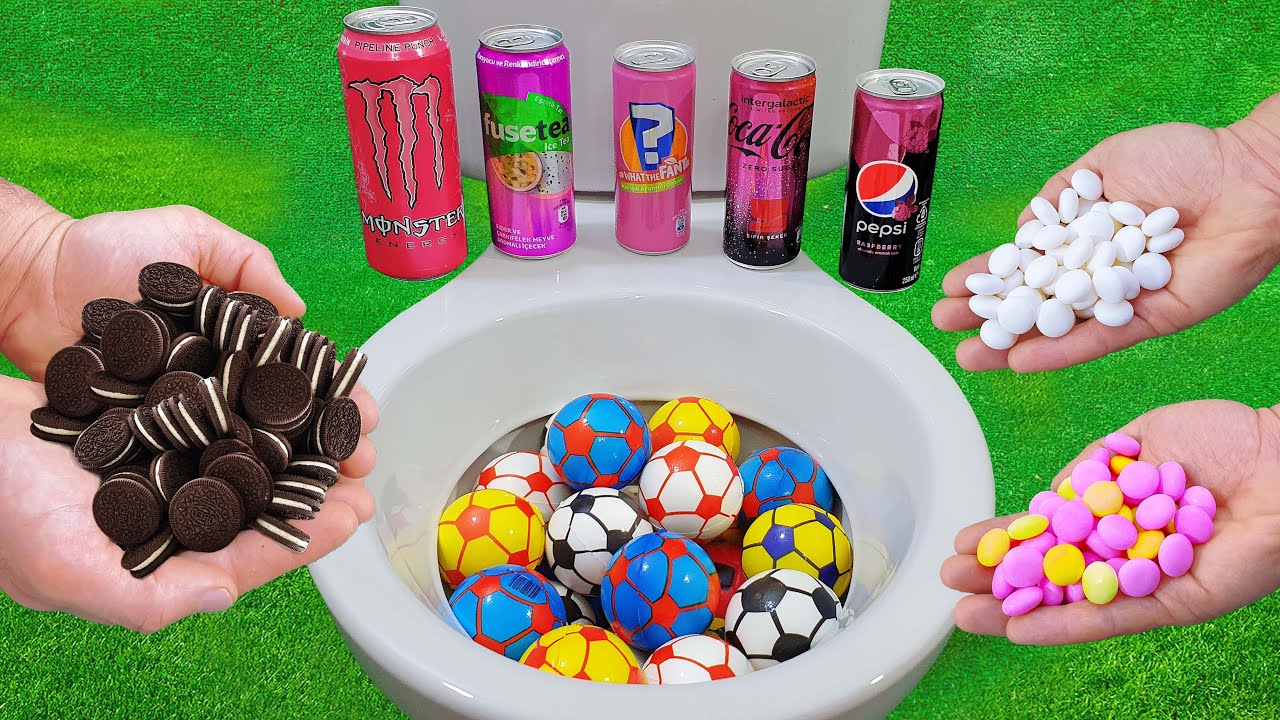 Football VS Oreo, Coca Cola Zero, Pepsi, Fanta, Fuse Tea, Monster and ...