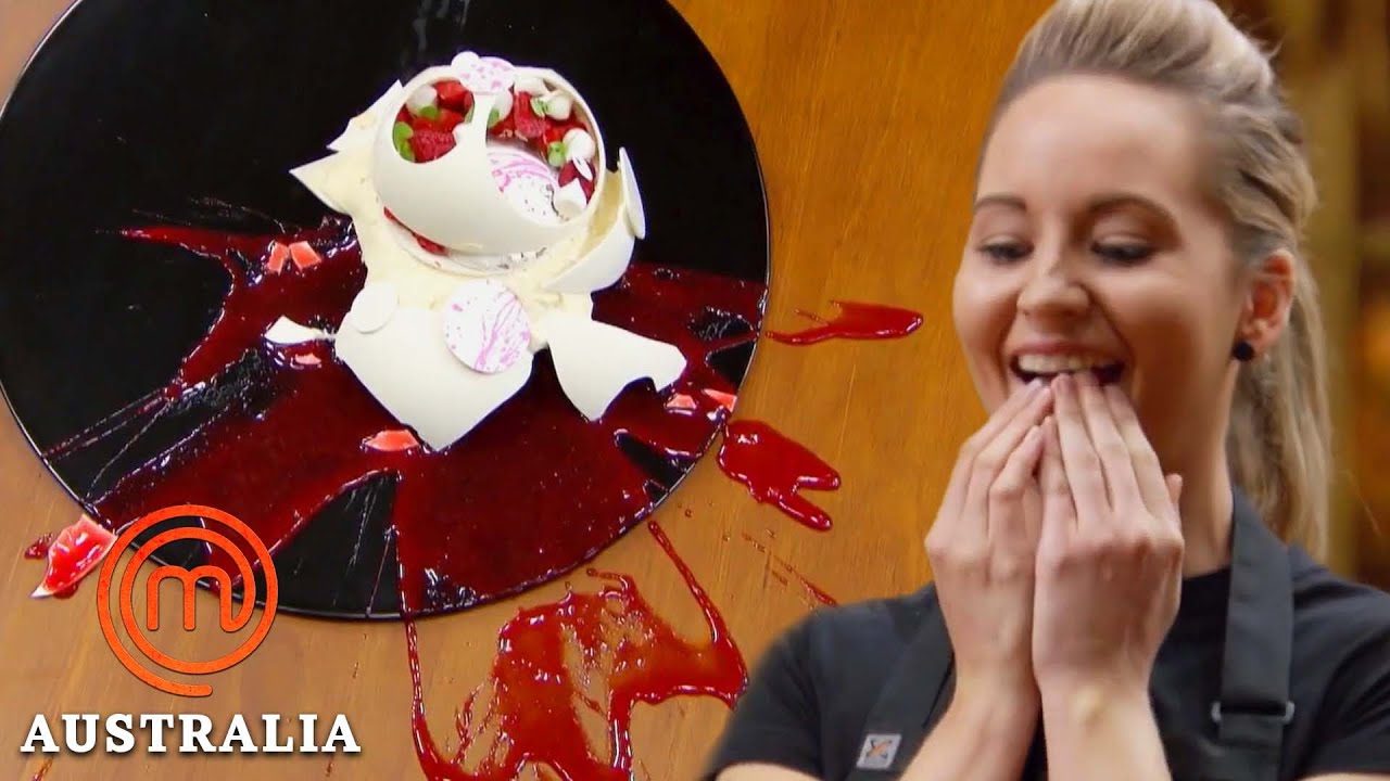 74-Step Dessert Replication Challenge! | MasterChef Australia ...