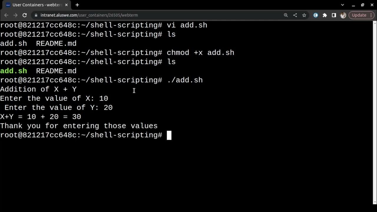Shell Scripting for Beginners Part 1 - YouTube