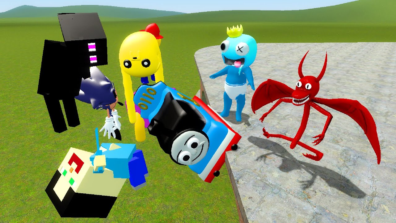 Make it all NEW UPDATE 3D SANIC CLONES MEME fall at your feet in Garry ...