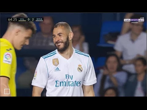 Karim Benzema vs Villareal Away (19/05/2018) 1080i