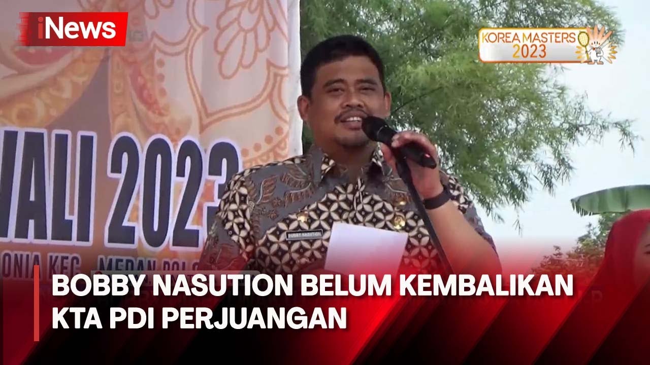 Diberi Waktu 7 Hari, Bobby Nasution Belum Kembalikan KTA PDI Perjuangan - YouTube