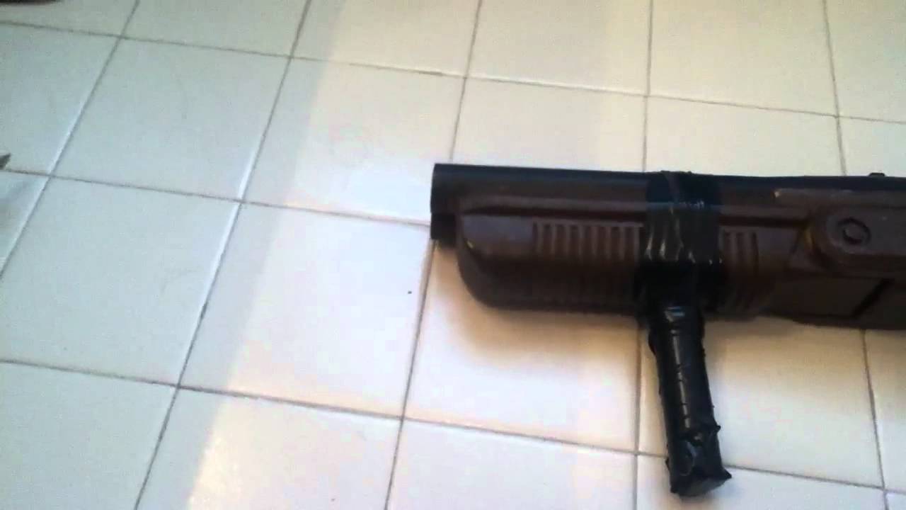 Buzz bee double shot shell mod - YouTube